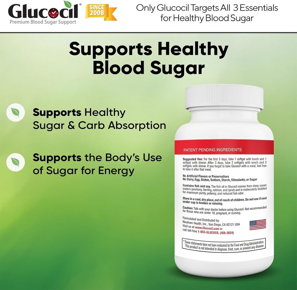 Premium Blood Sugar Support, Over 2 Million Bottles Sold Supports for ...