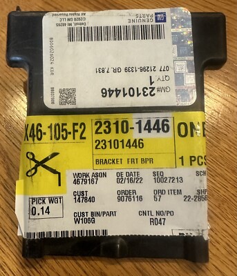 GM Chevy Passenger Side Front Bumper Lower Fasia Bracket Part ...