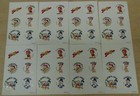 Lot of 8 Disney's Ducktales Sticker Sheet Scrooge Huey Dewey Louie ...