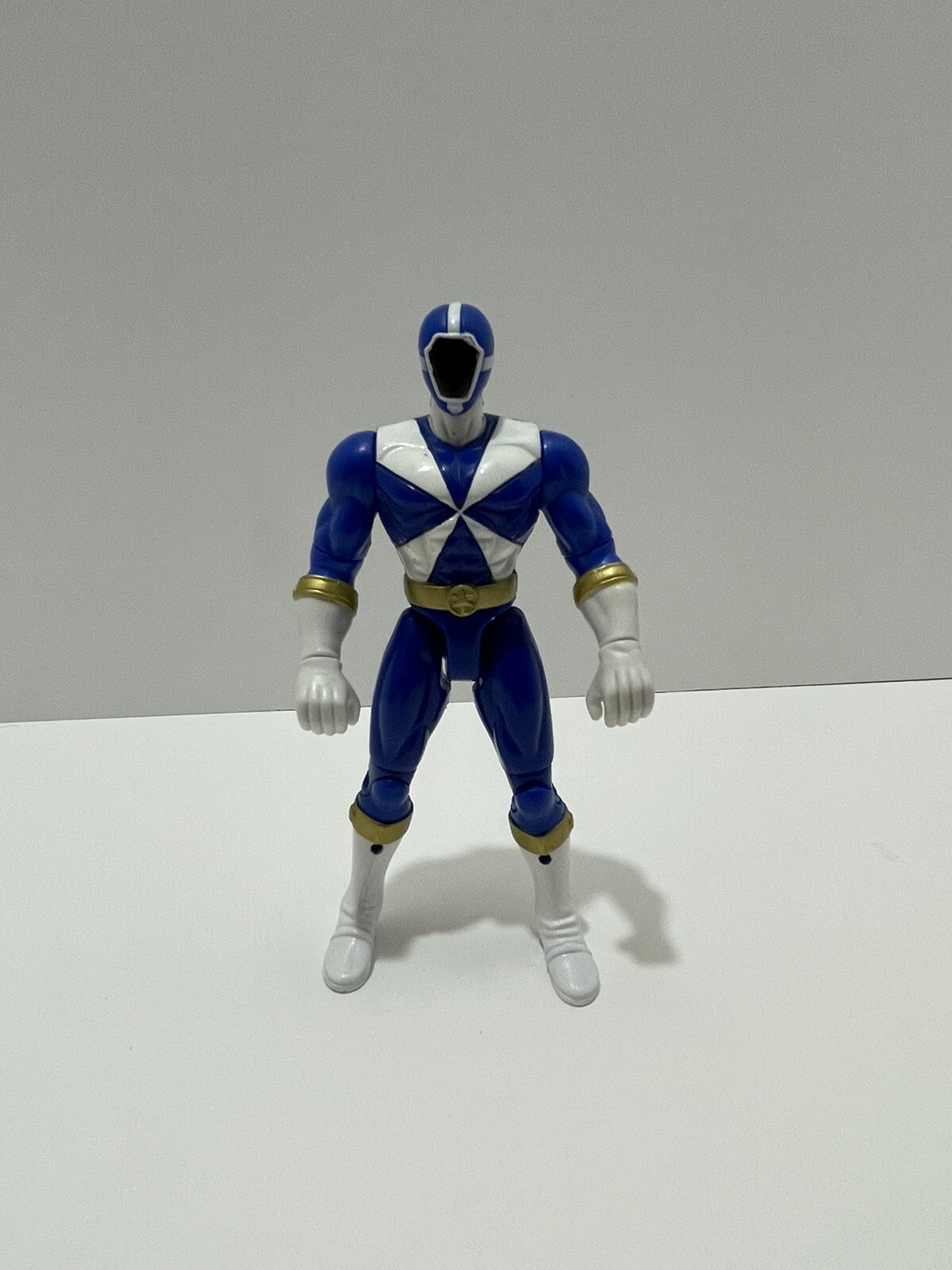 Power Rangers Lightspeed Rescue Blue Ranger 1999 Bandai Figure | eBay