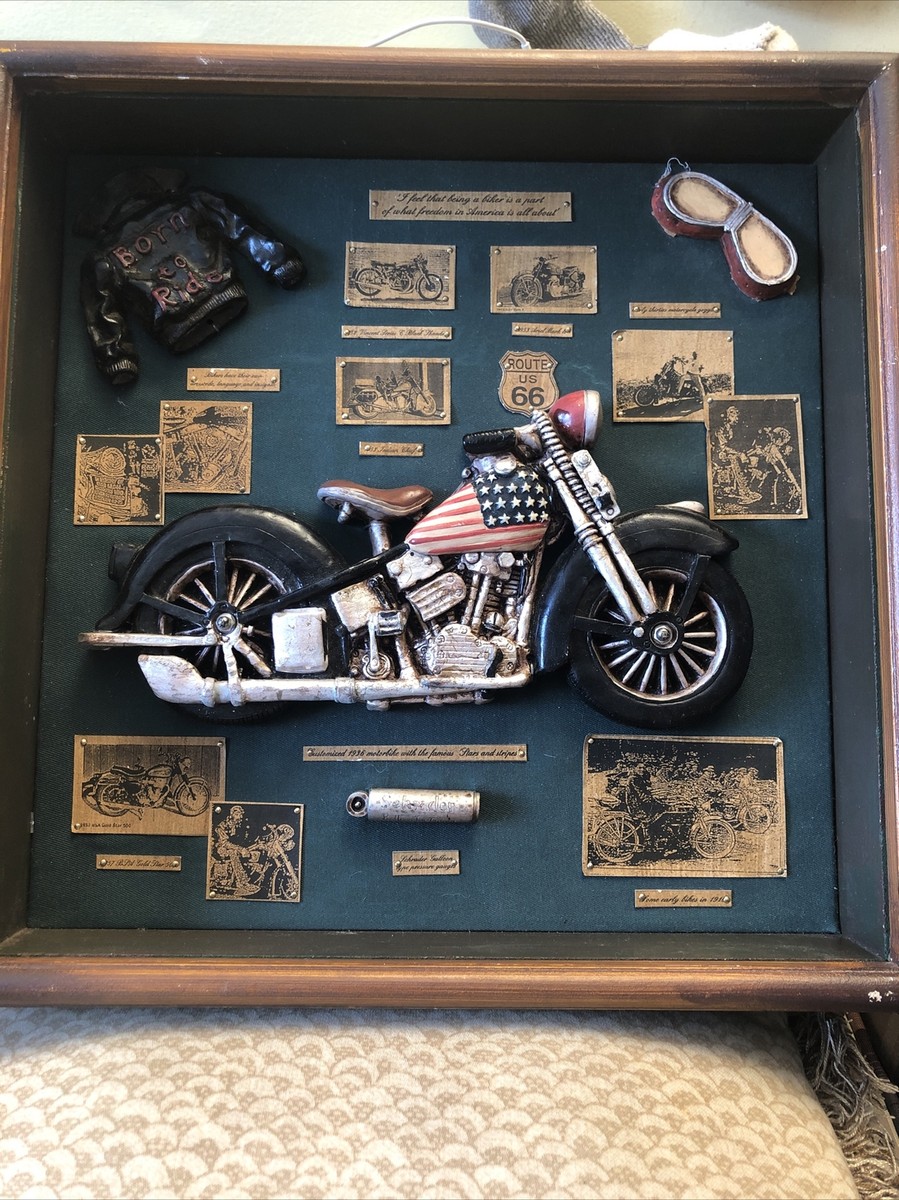 Harley Davidson Shadow Box Table