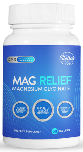 Mag Relief, supports muscle function & relaxing-60 Tablets | eBay