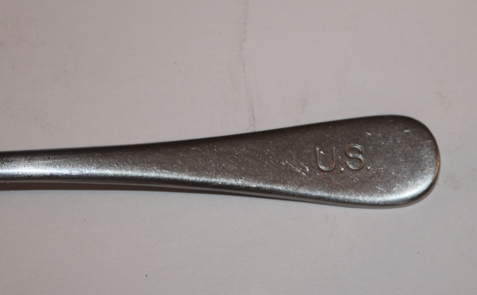WWII Vintage US Military Mess Stainless Steel Spoon-Silco | eBay