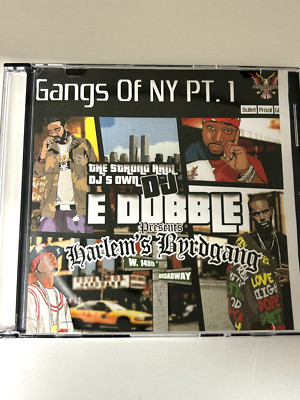 RARE DJ E-DOUBLE HARLEMS BYRDGANG DIPSET DIPLOMATS NYC MIXTAPE MIX CD ...