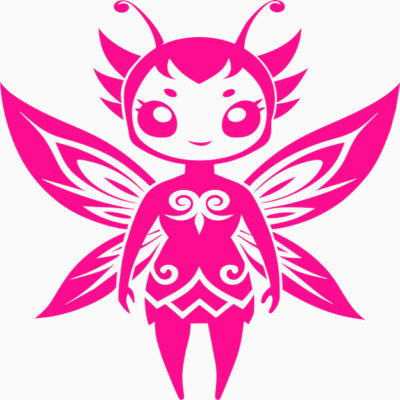 30 Custom Pink Sprite Fairy Personalized Address Labels | eBay