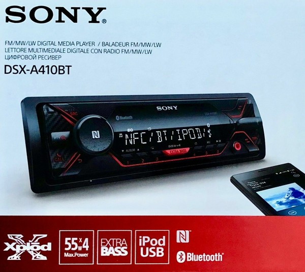 Sony DSX-A410BT car radio 4 x 55 W online kaufen | eBay