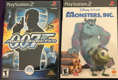 PS2 MONSTER INK 007 PLAYSTATION GAMES 2 GAMES | eBay