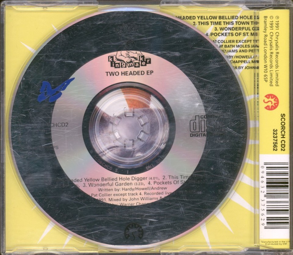 Kingmaker Two Headed EP CD UK Scorch 1991 single SCORCHCD2 | eBay