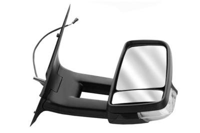 MERCEDES SPRINTER 2006-2018 MANUAL LONG ARM DOOR WING MIRROR RH RIGHT ...