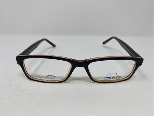LANTIS OPTICAL EYEGLASSES FRAME CS L7007 BRN 55/17/145 BROWN FULL RIM ...