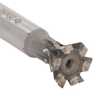 Dovetail Cutter 60 Degree Milling Cutter Carbide 6 Flute For Metal ...