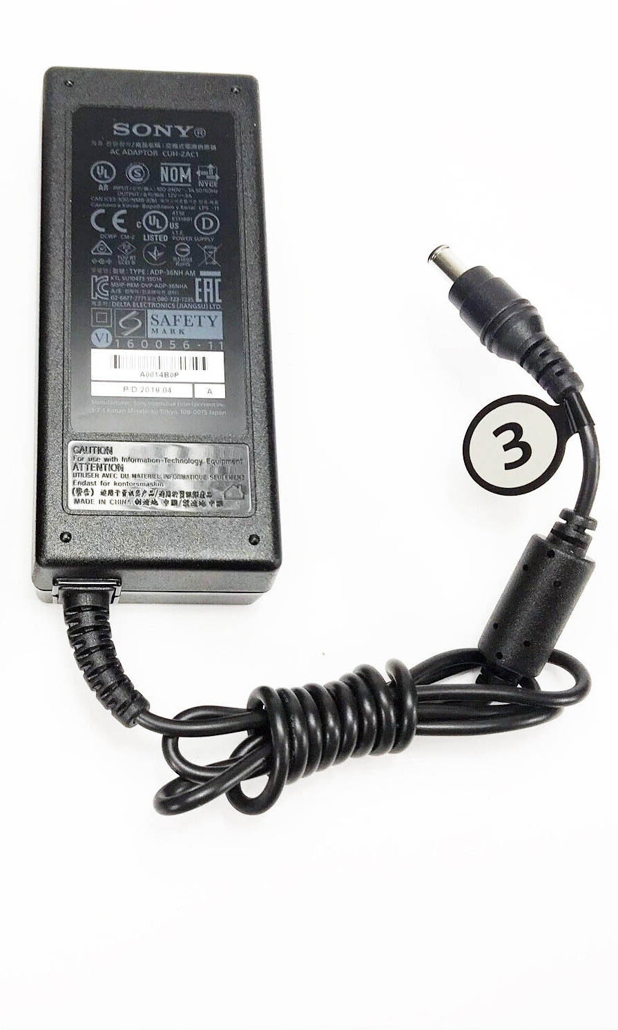 GENUINE Sony PlayStation VR AC Power Adapter PS4 PSVR Processor Charger ...