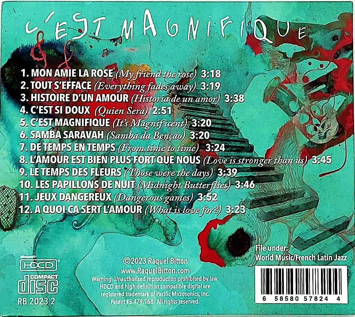 C' Est Magnifique by Raquel Bitton (HDCD 12 Tracks, Raquel Bitton Music ...