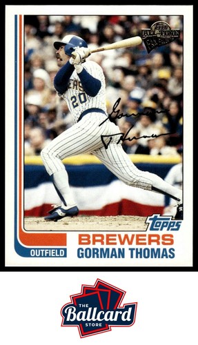 2004 Topps All-Time Fan Favorites #135 Gorman Thomas | eBay