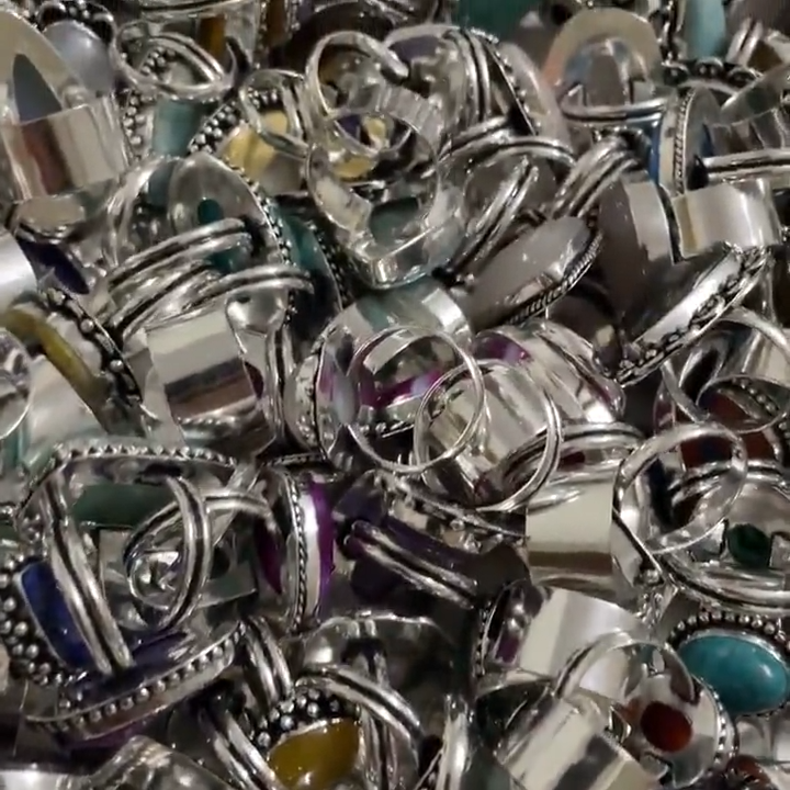 Wholesale Bulk Rings Lot,Mix Rings,Handmade Jewelry For Women,Mix ...