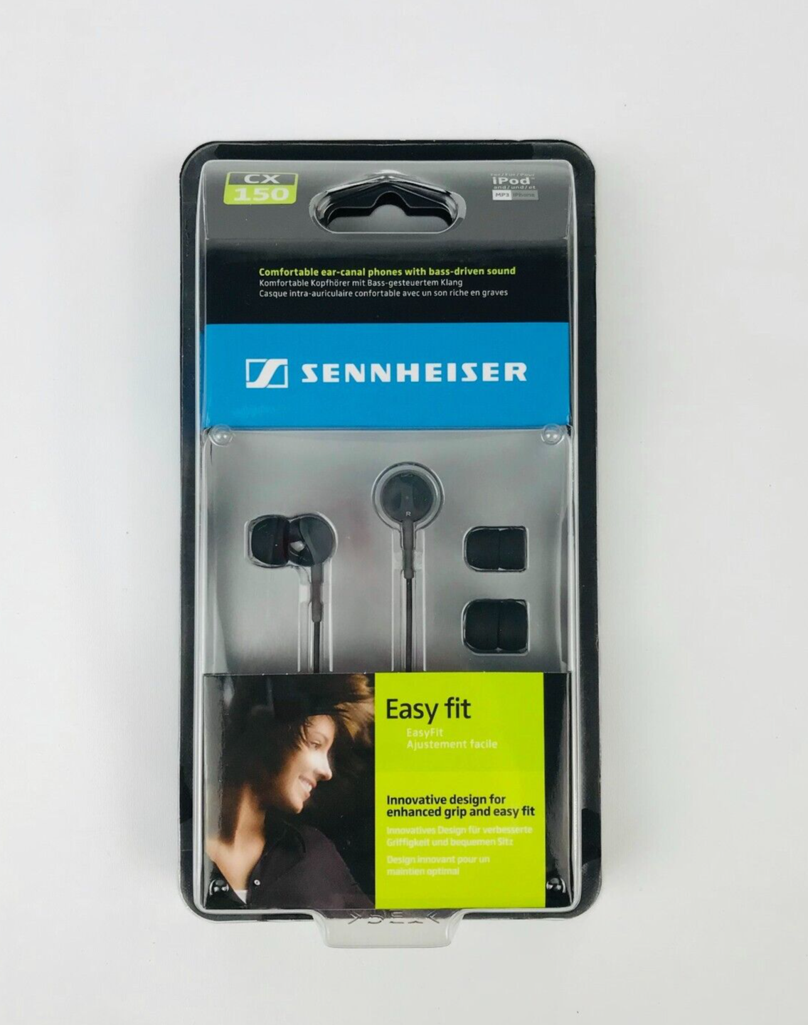 Sennheiser CX 150 Easy Fit In Ear Wired Headphones | eBay