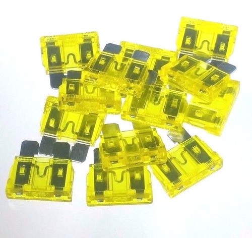 100 Pack ATC 20 Amp Standard Blade Style Fuse 20A Automotive Car Truck ...