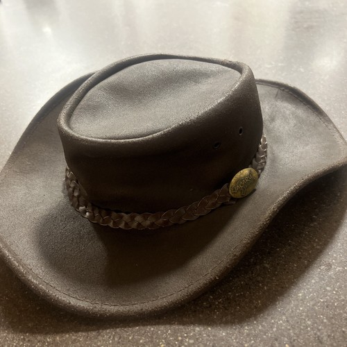 JACARU Mens Hat Australia’s Leather Hat Swagman Size Small | eBay