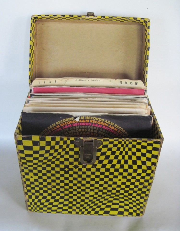 Classic 45 Record Collection in Original Record Carrier from 60's ...