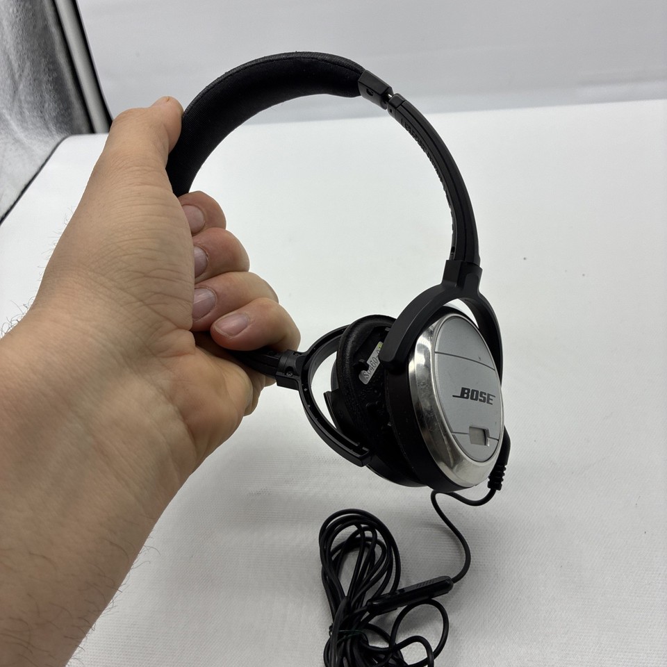 BOSE QuietComfort 3 QC3 Acoustic On Ear Headphones Only | eBay