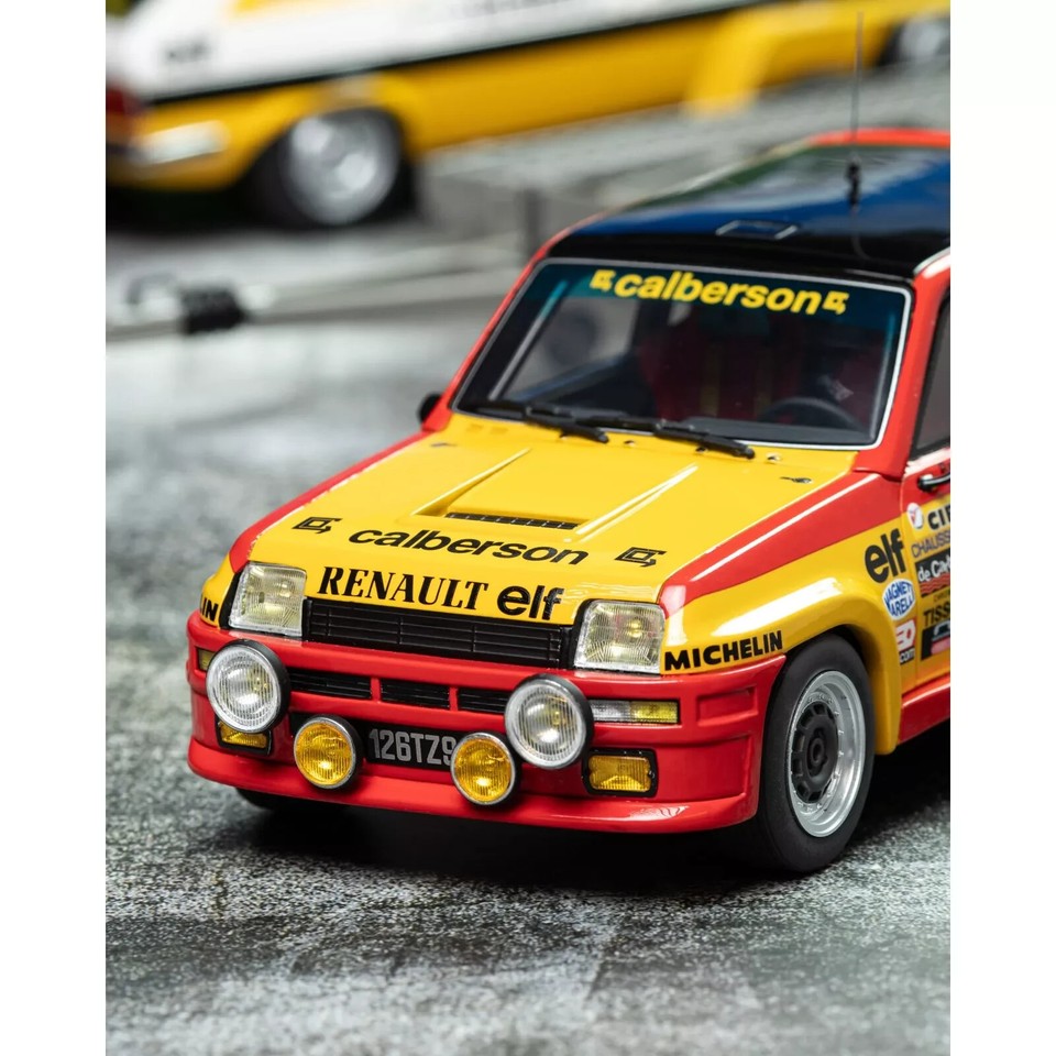 Renault 30 Assistance + Renault 5 Turbo +Trailer Rallye WRC 1979 1:18 ...