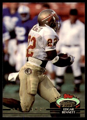 1992 Stadium Club Edgar Bennett Football Cards #388 | eBay