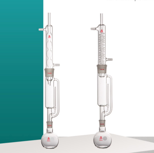 3s Soxhlet extractor set kit 500ml with dimroth or allihn condenser 50/ ...