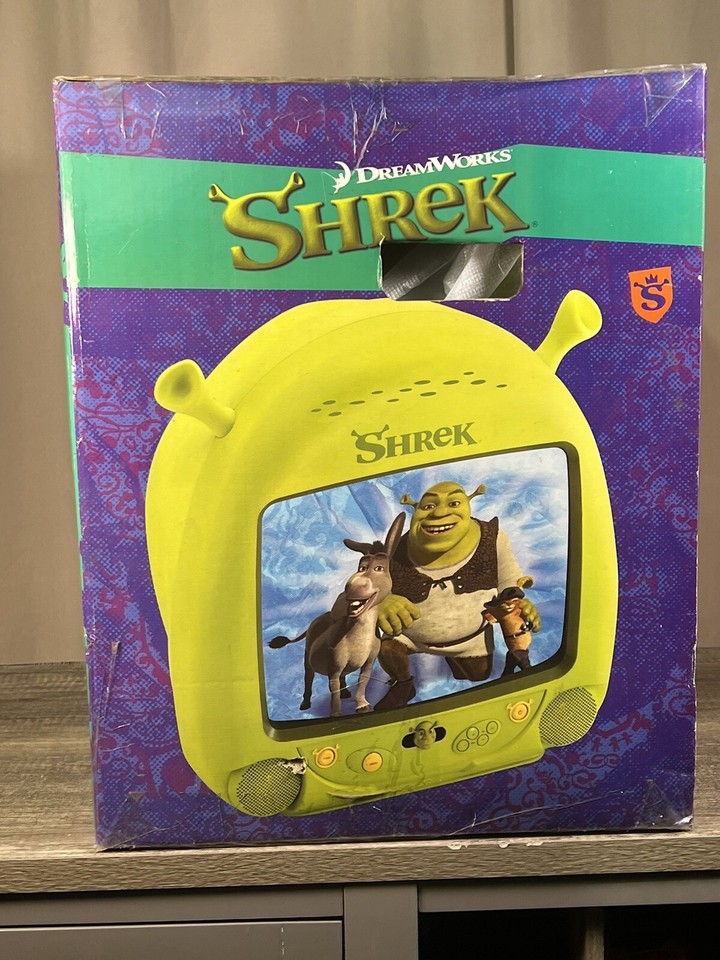 SHREK TV Television 2006 2007 vintage Ultra Rare NEW IN BOX UNOPENED | eBay