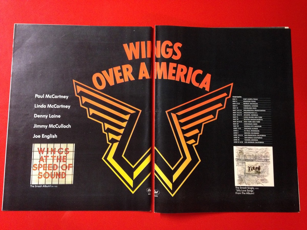 Wings Over America Tour Dates