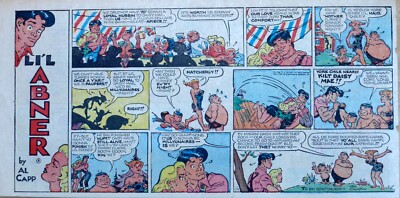 Li'l Abner by Frank Frazetta - full color Sunday comic page - May 14 ...