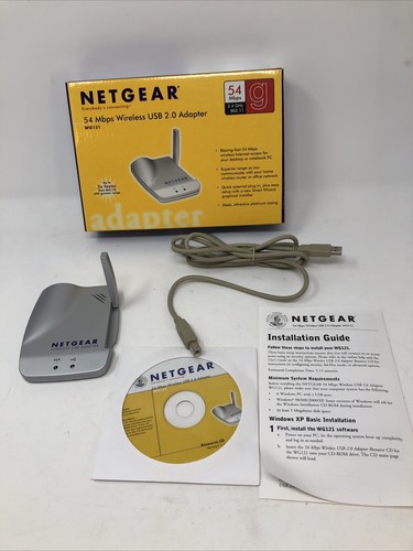 Netgear WG121 Wireless 54Mbps 802.11g USB Adapter - New | eBay