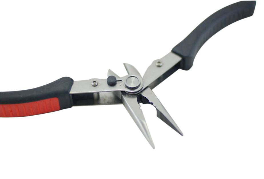2-in-1 Switch Double Head Diagonal cutter Nipper + Long Nose Pliers Cut ...