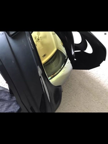 Icon Optics Motorcycle Motorbike Shield RST Purple for sale online | eBay