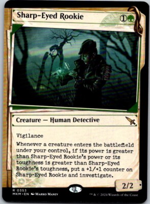 Magic the Gathering Sharp-Eyed Rookie Showcase Murders at Karlov Manor ...