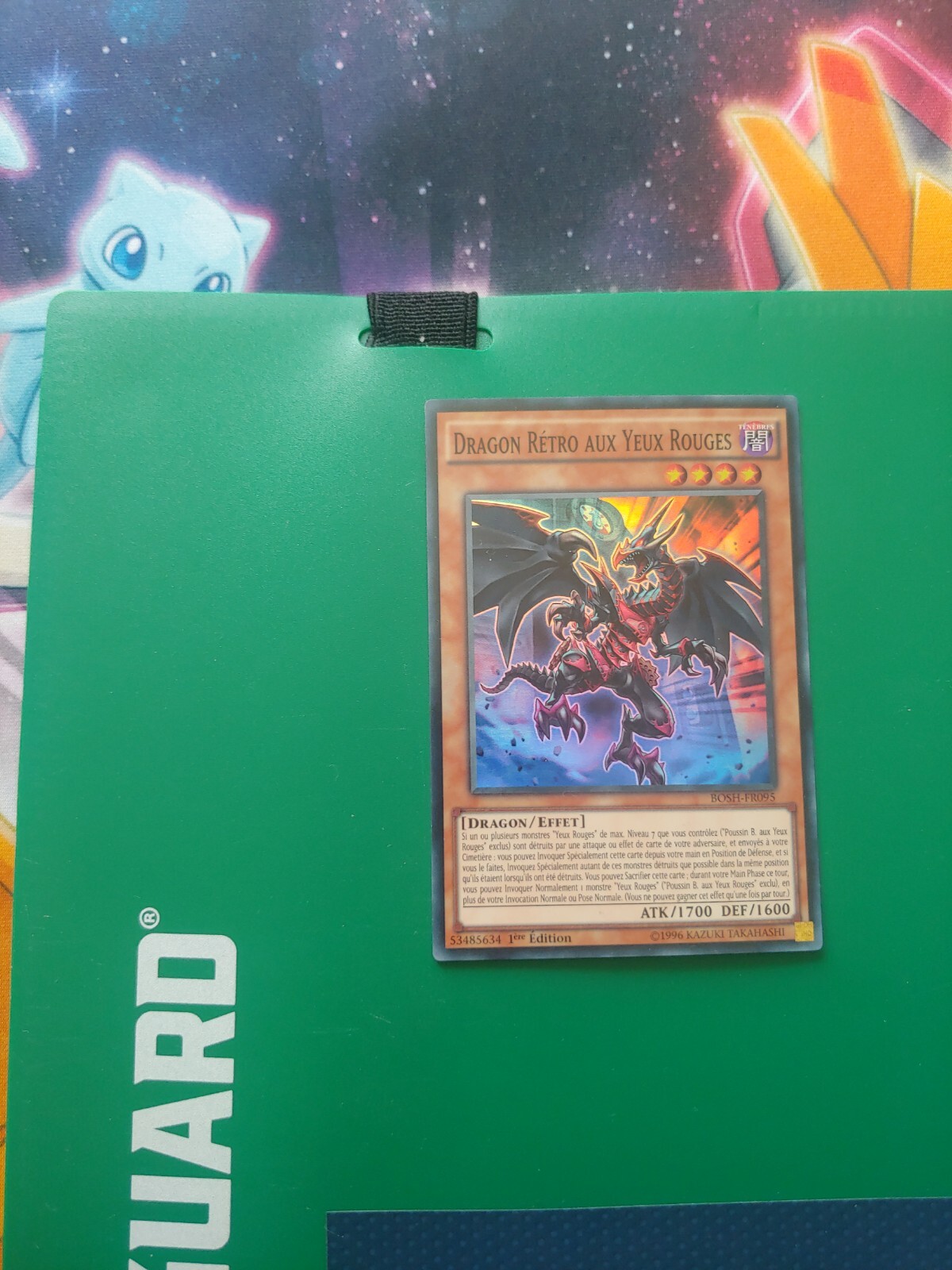 Yugioh 1x NM French Red-Eyes Retro Dragon Super 1st - BOSH-EN095 - PACK ...