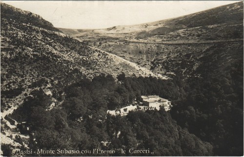 CPA Assisi Monte Subasio con L'Eremo ITALY (805161) | eBay