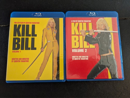 Kill Bill Volume 1 & 2 Blu-Ray Set - Quentin Tarantino Uma Thurman | eBay