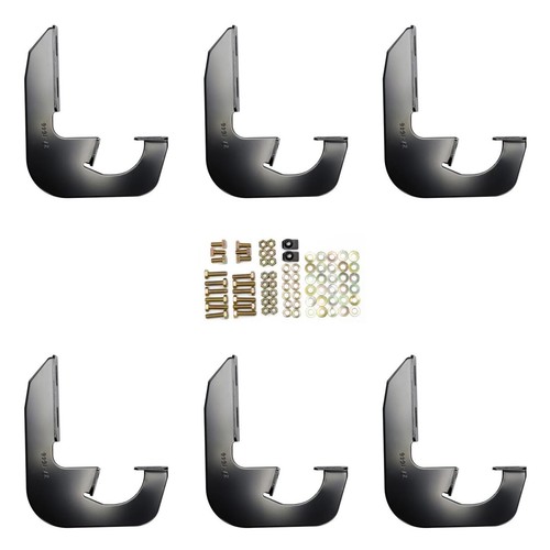 Westin Black Running Board Bracket Mounting Kit for Chevy GMC Colorado ...