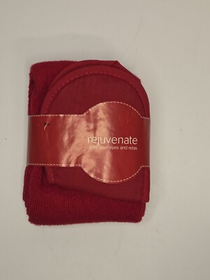 Delta Airlines Rwjuvinate Ammenity Pack Red Eye Mask and Socks | eBay
