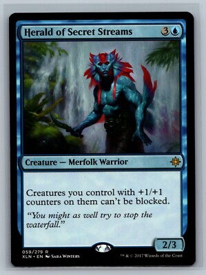 Magic The Gathering Ixalan Herald of Secret Streams #059/279 MTG TCG ...
