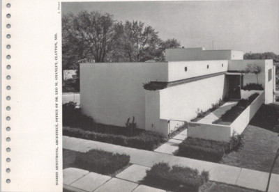 1938 Page * Dr Leo Shanley Building Clayton MO * Harris Armstrong ...