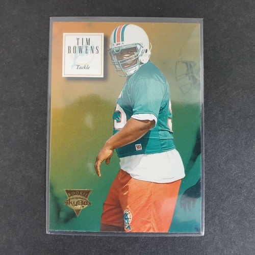 1994 SkyBox Premium Football Card #176 Tim Bowens RC | eBay