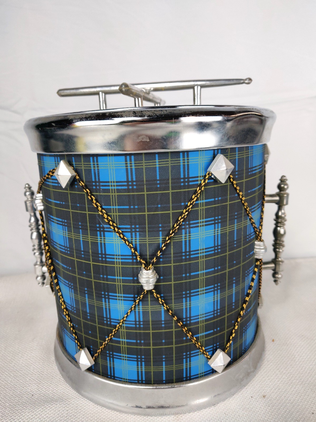 Vintage Plaid Drum Drummer Boy Ice Bucket | eBay