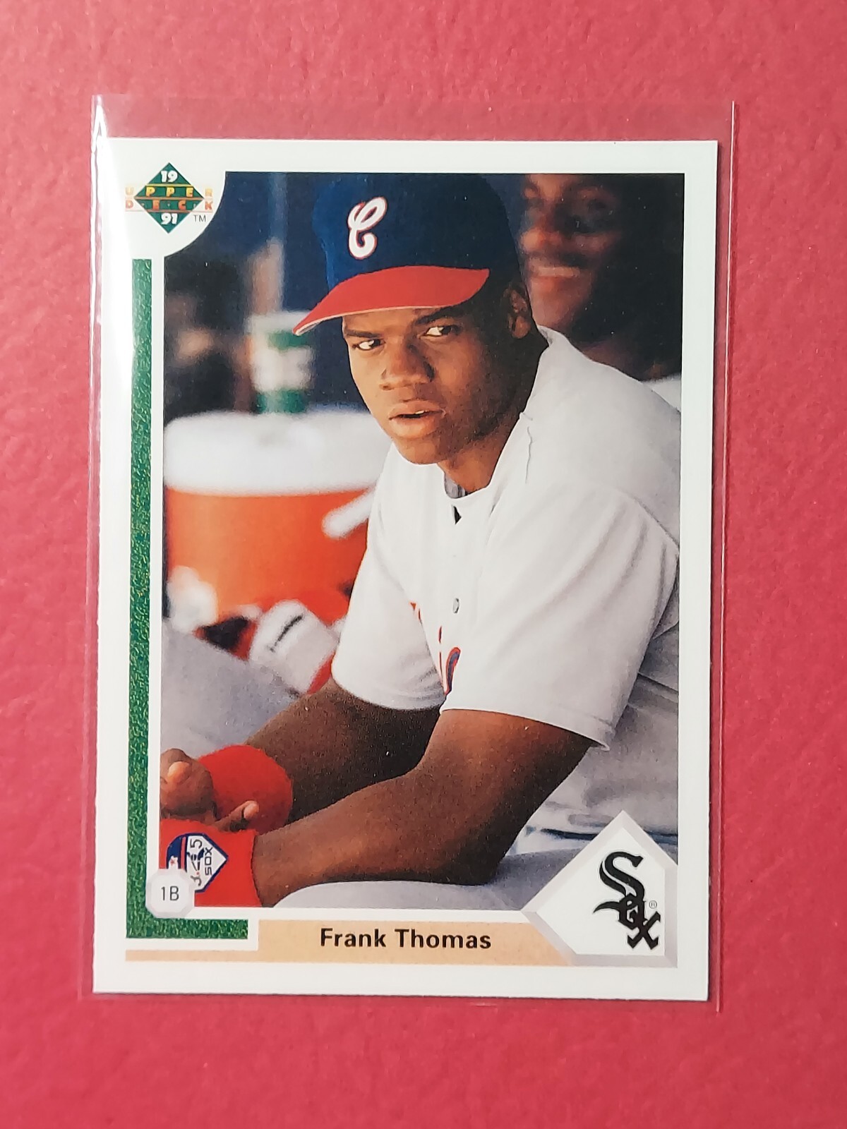'91 (1st) Upper Deck Frank Thomas Card💥 #246☆Multi-Error☆Vintage HOF☆NM ...