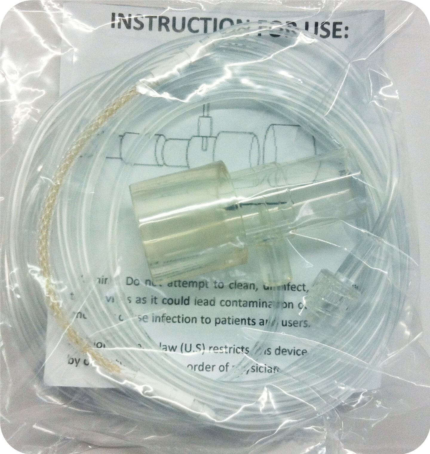 CO2 Sampling Pipe Intubation Tube for CONTEC Capnograph patient monitor ...