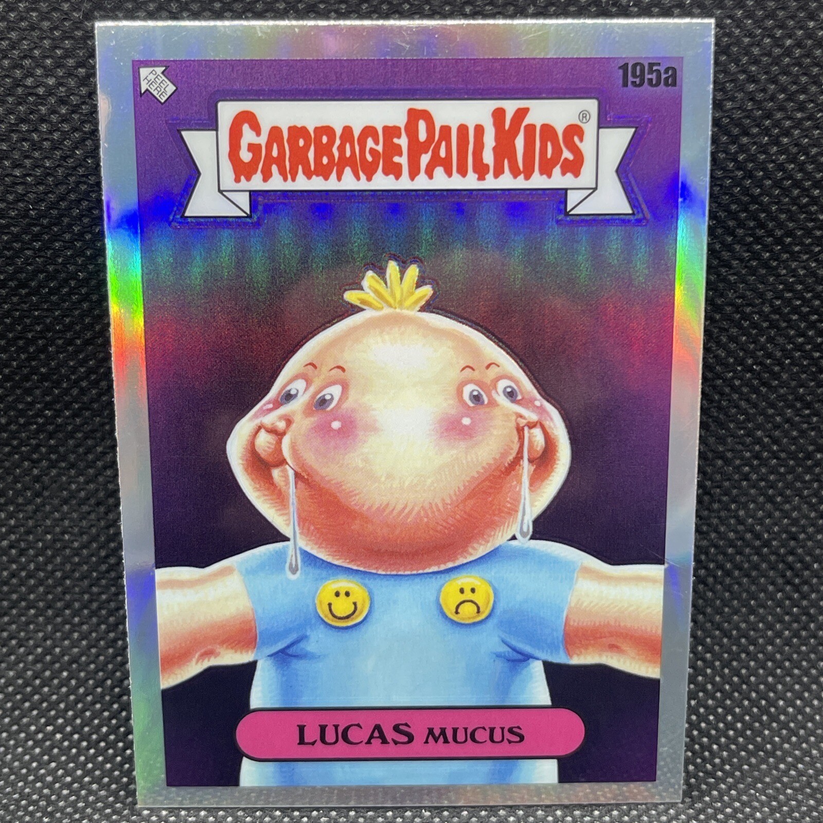 2022 Garbage Pail Kids Chrome Series 5 Base Refractors #195a LUCAS ...
