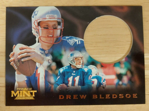 1996 Pinnacle Mint Football Card #S13 Drew Bledsoe Sample | eBay