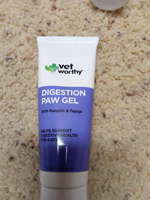 Vet Worthy Digestion Paw Gel Aid for Cats (3 oz) | eBay