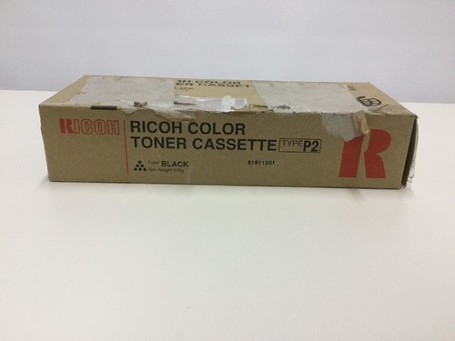 Genuine Ricoh Colour Toner Cassette - Type P2 - Colour: Black - EDP ...