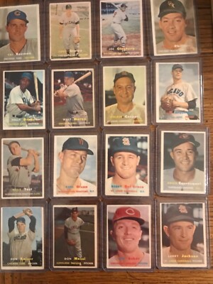 Karl Olson 1957 Topps Baseball Card (4697} | eBay